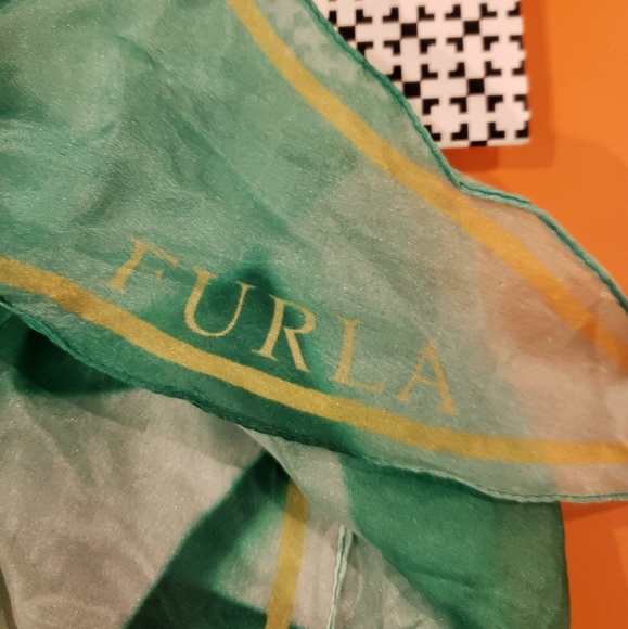 Furla | Accessories | Furla Silk Mini Scarf Nwot | Poshmark